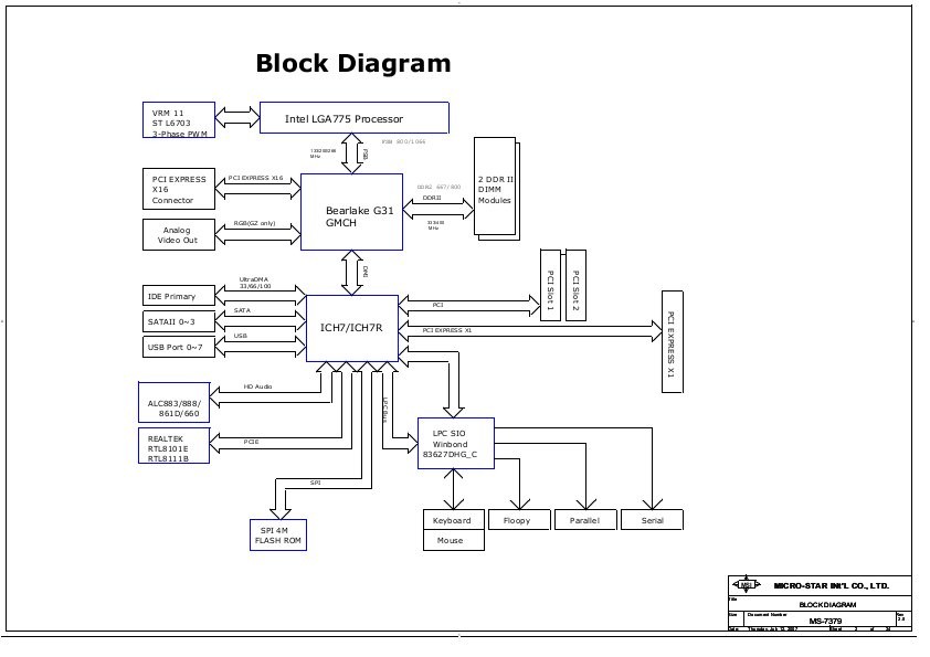 Схема Boardview MS-7379